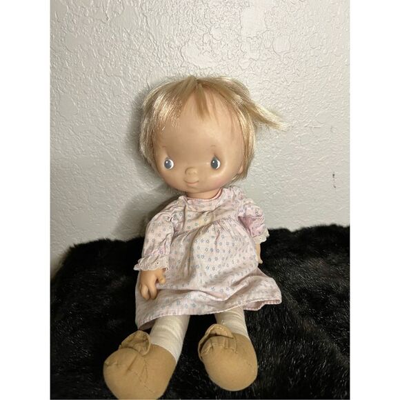 Hallmark | Toys | Hallmark Knickerbocker Doll975 Vtg 14 Inch With Pink ...